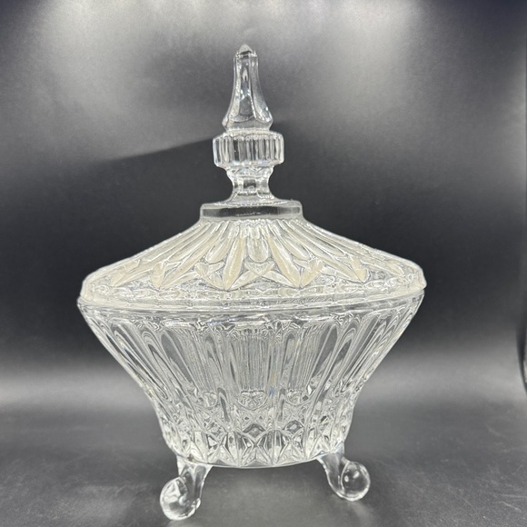American Vintage | Other | Vtg Tuscany Lead Candy Dish Footed | Poshmark